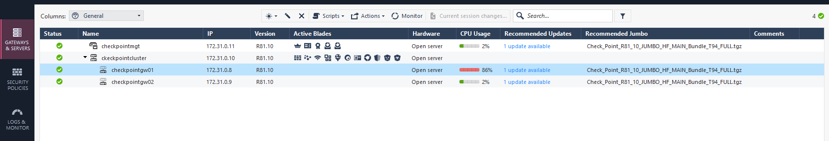 Solved High Load Cpu Check Point Checkmates 