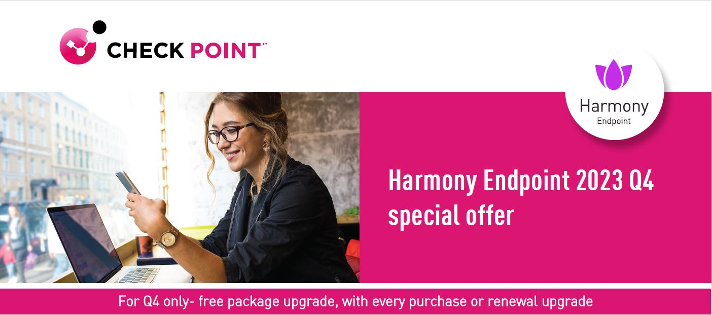 Harmony Endpoint - Q4 Promotions - Check Point CheckMates