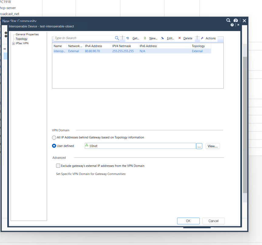 Solved: R82 Site to Site VPN with third party Router - Check Point ...