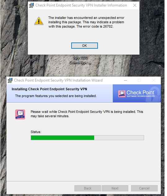 Solved: Connectivity with the Check Point Endpoint Securit... - Check ...