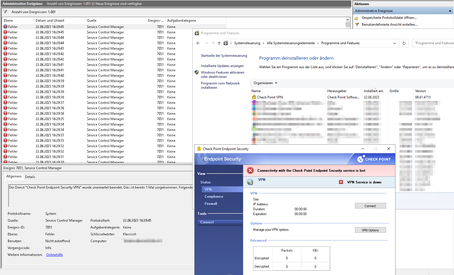 Solved: fresh installation VPN client - connectivity with ... - Check ...