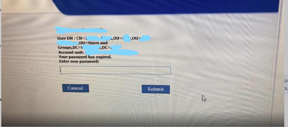 Users not able to change their passwords on the mo... - Check Point ...