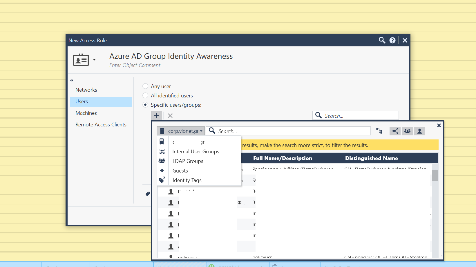 Solved Identity Awareness Using Azure Ad Check Point Checkmates