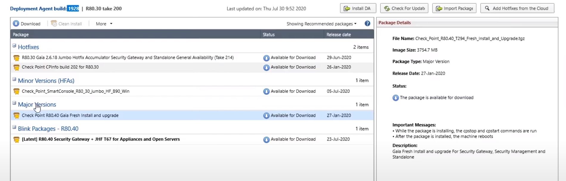 Solved: Questions on upgrading from R80.10 to R80.40 or R8... - Check ...