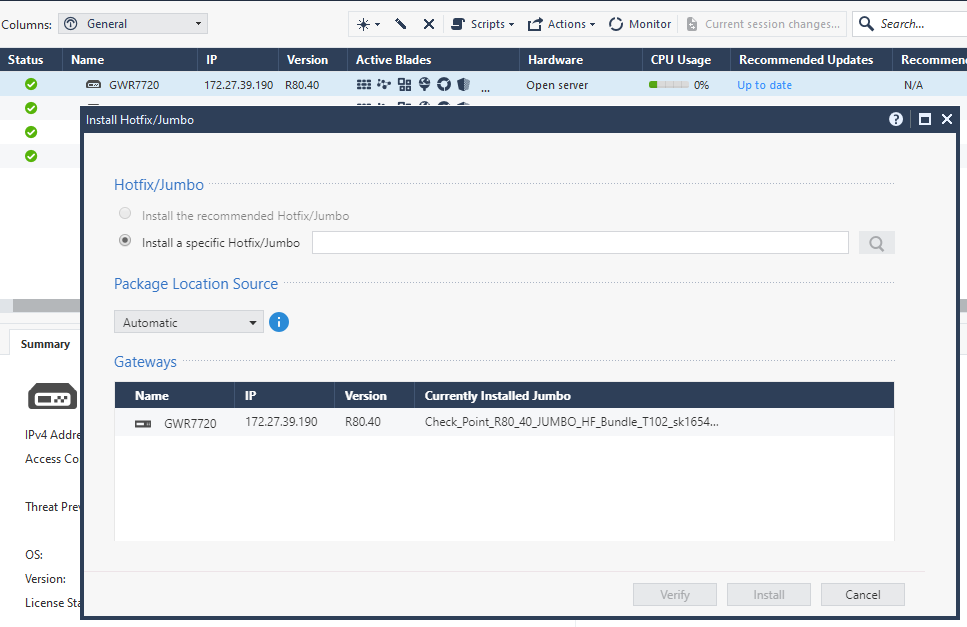Solved R81 Smartupdate Package Repository Check Point Checkmates