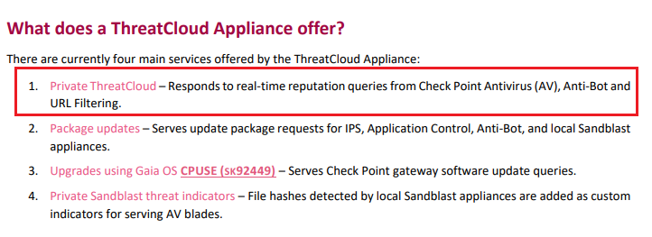 anti-virus and anti-bot offline update - Check Point CheckMates