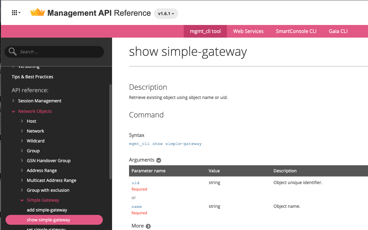 Filter or fetch single object from show-gateways-a... - Check Point ...