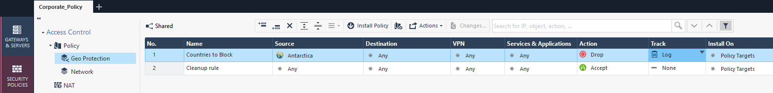 Solved R81 Geo Policy Updatable Objects With Exceptions Check Point