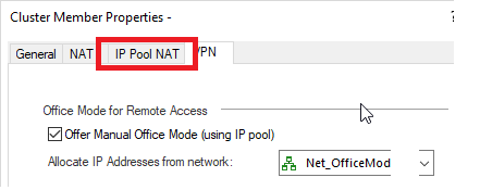 SecuRemote with IP Pool NAT - Check Point CheckMates