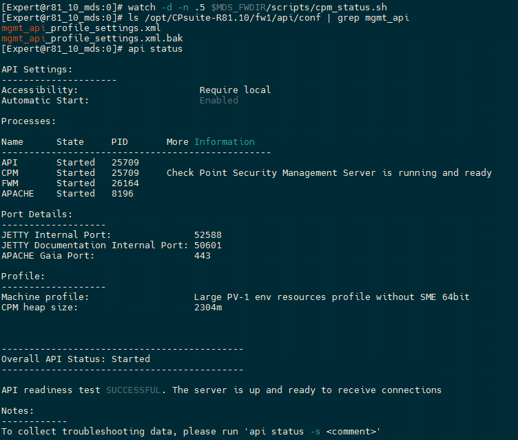 Checkpoint R8110 Api Not Running Also Smartconso Check Point Checkmates