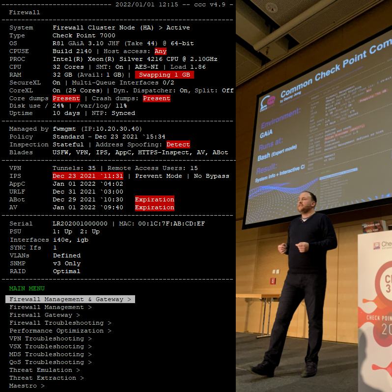 ccc - Common Check Point Commands - Check Point CheckMates