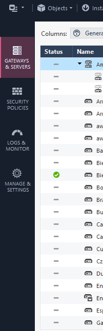 Smartconsole Gateway Status - Check Point CheckMates