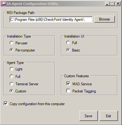 Installation error message with new custom Identit... - Check Point ...