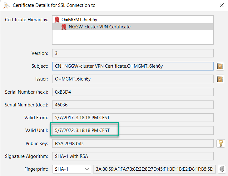 Untrusted Ssl On Clusters Outside Interface Check Point Checkmates