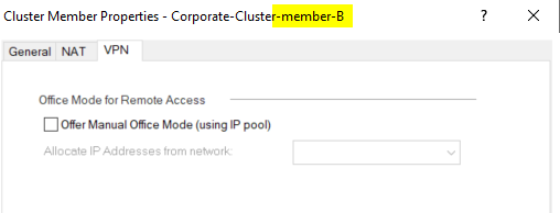 Solved Remote Access Vpn Office Mode Check Point Checkmates