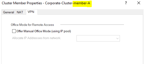 Solved Remote Access Vpn Office Mode Check Point Checkmates