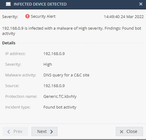 Security Alert meaning - Check Point CheckMates