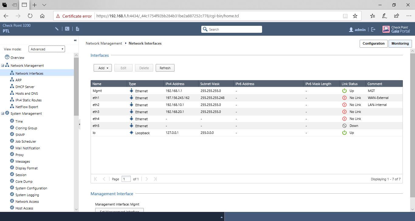 DHCP on Check Point 3200 - Page 2 - Check Point CheckMates