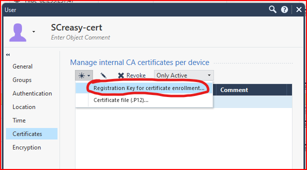 VPN User Certificates - Check Point CheckMates