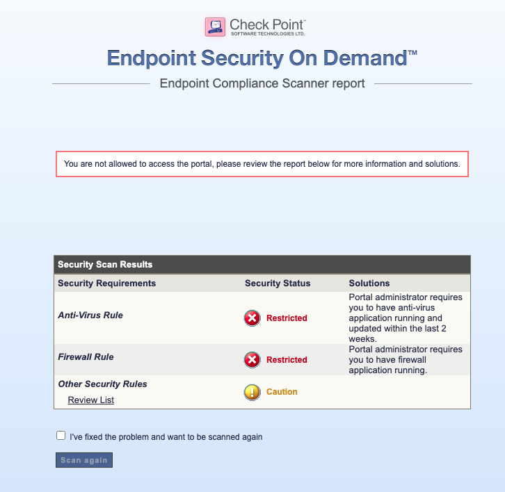 Error Scanner Check Point Mac M1 Check Point Checkmates
