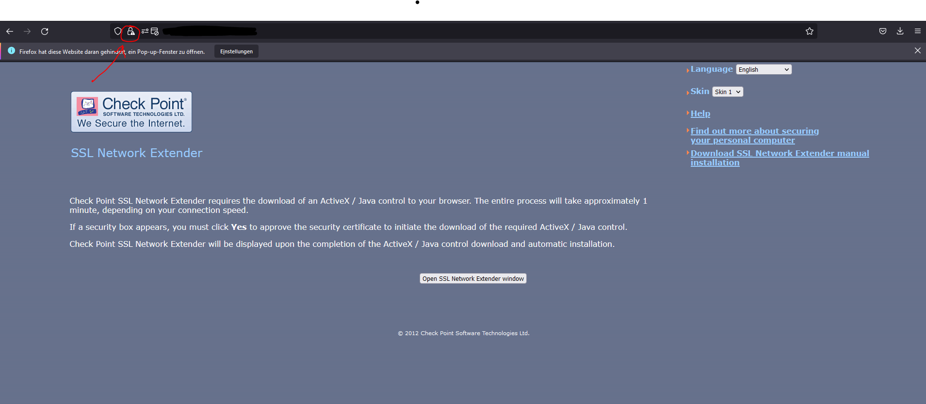 Ssl Network Extender Uses Wrong Certificate Check Point Checkmates
