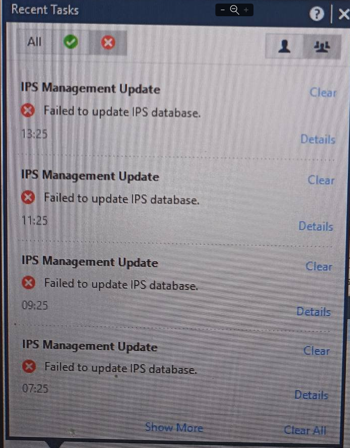 Solved: Failed to update ips database - Check Point CheckMates