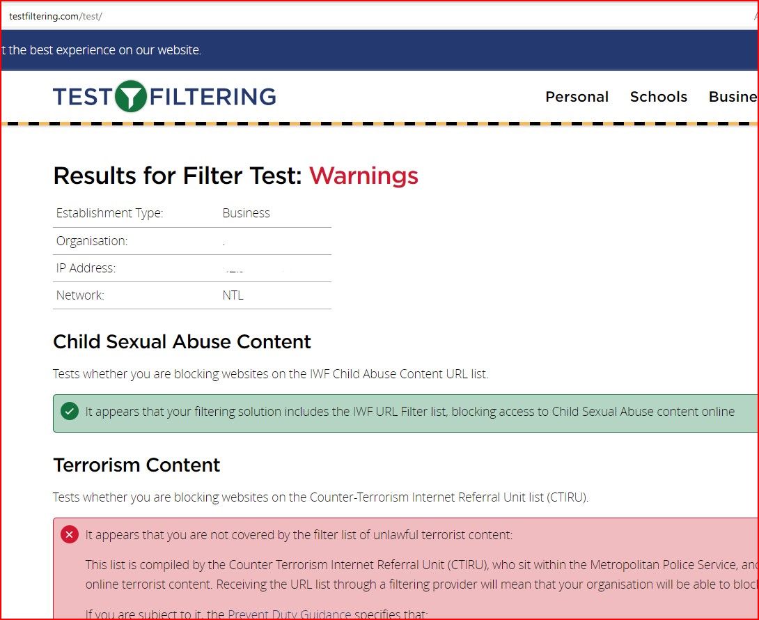 Terrorism Category? - Check Point CheckMates