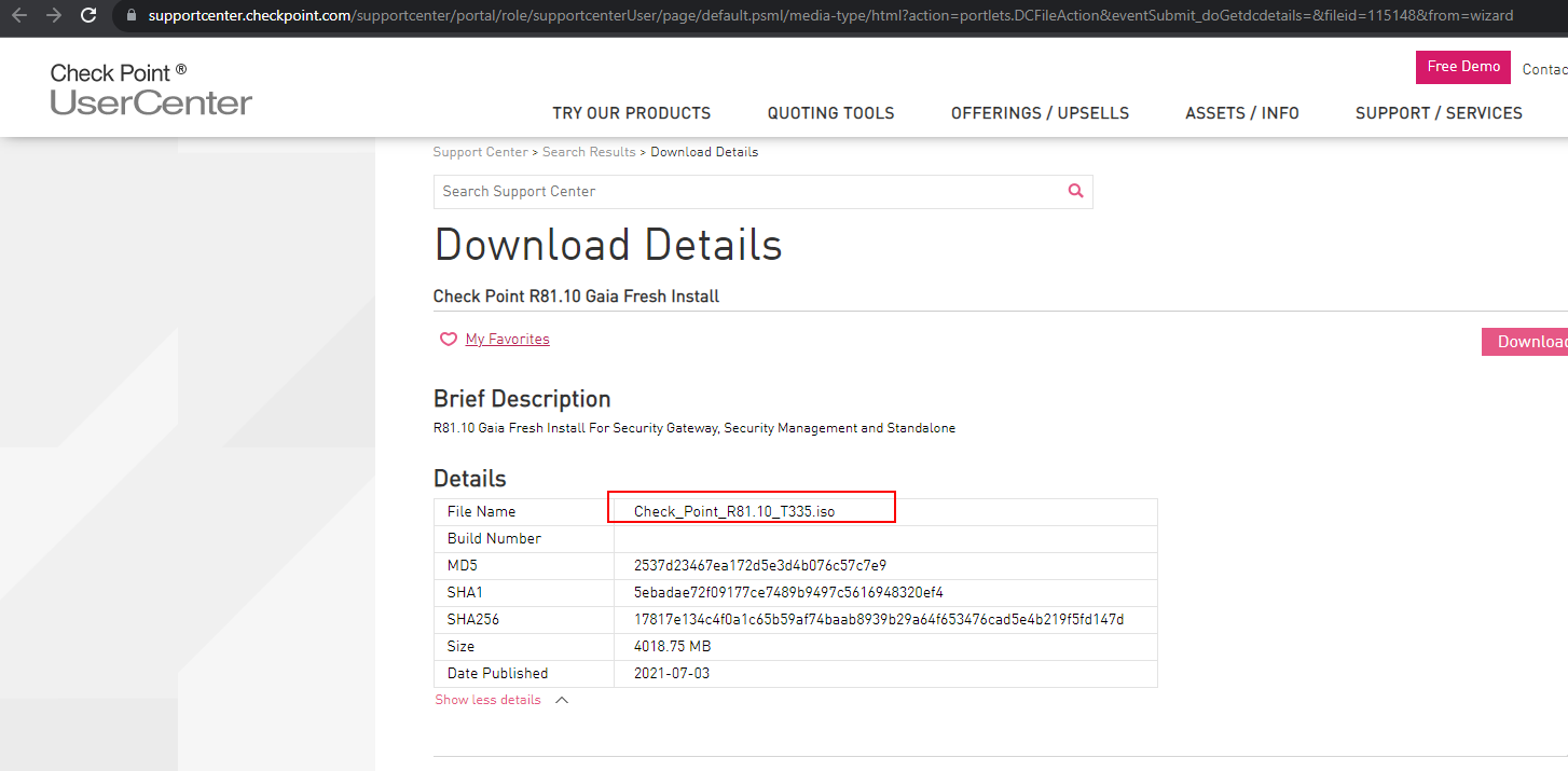 3600 appliance R81.10 standalone - Check Point CheckMates