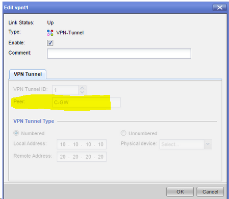 Two Numbered VTI's between gateways managed by sam... - Check Point ...