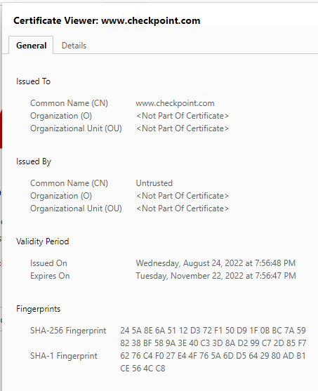 Solved: HTTPS Inspection issue - Check Point CheckMates