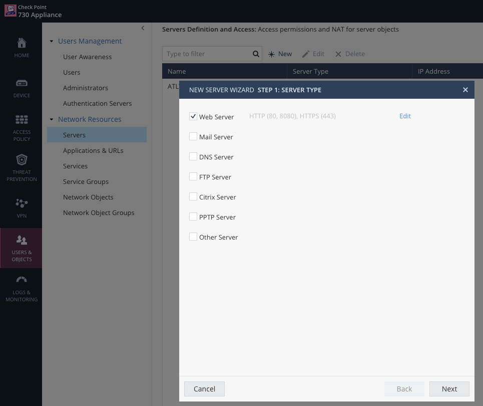 Check Point 1450 Appliance Several External IP - Check Point CheckMates