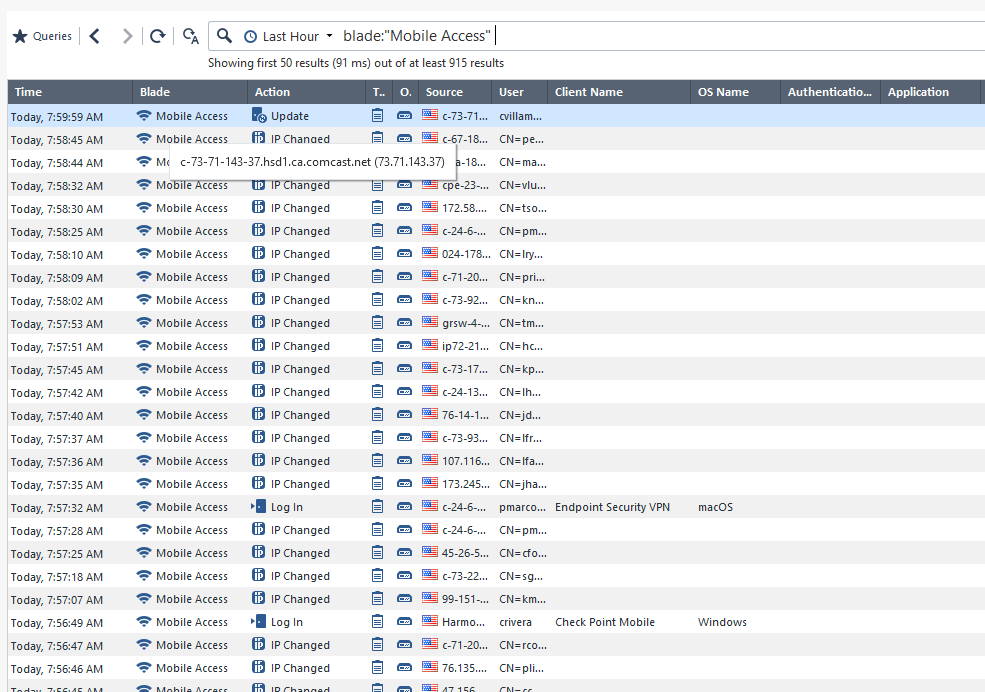 Solved Log Exporter And Mobile Access Blade Check Point Checkmates