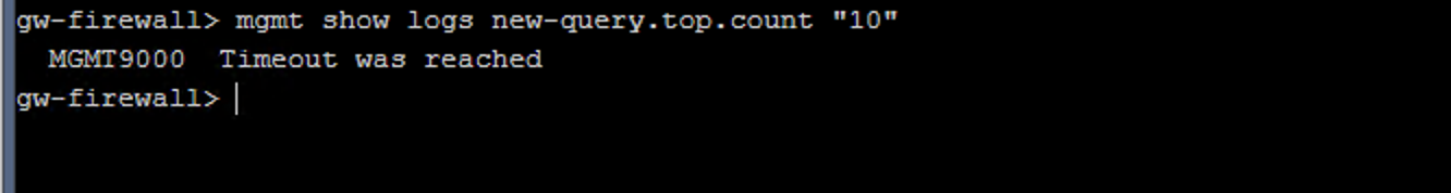 Show Logs Api Timeout Reached Check Point Checkmates