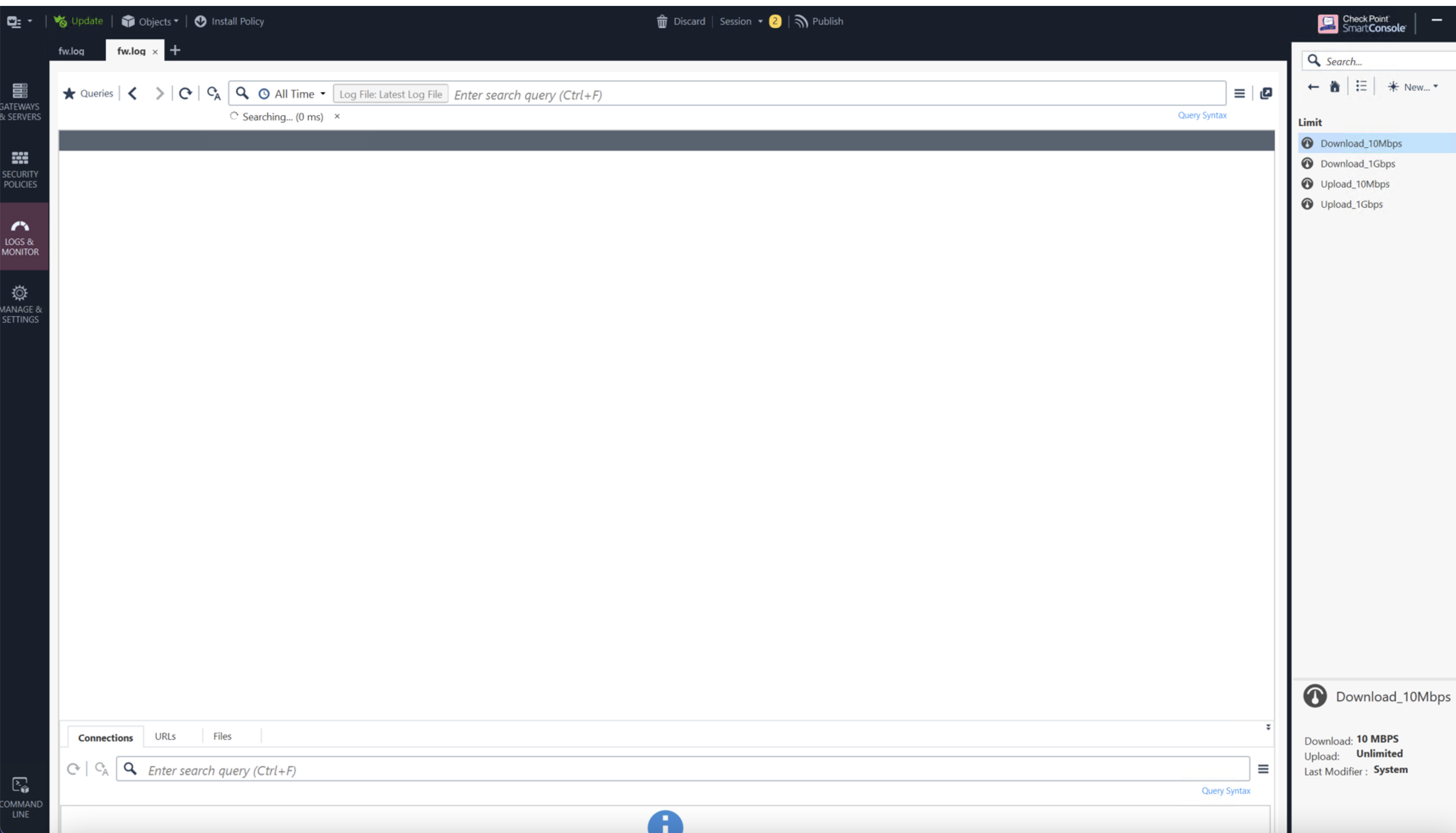 show logs API timeout reached - Check Point CheckMates