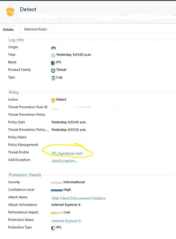 Solved: IPS detect logs only after enabling anti bot blade - Check ...
