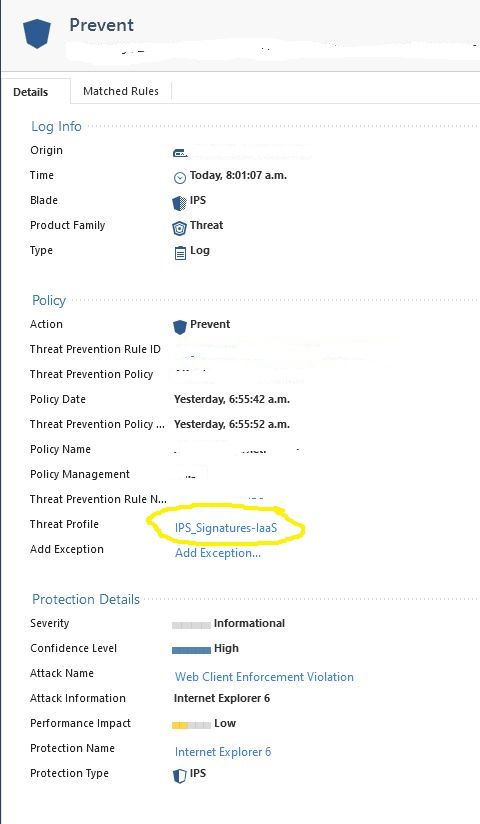 Solved: IPS detect logs only after enabling anti bot blade - Check ...
