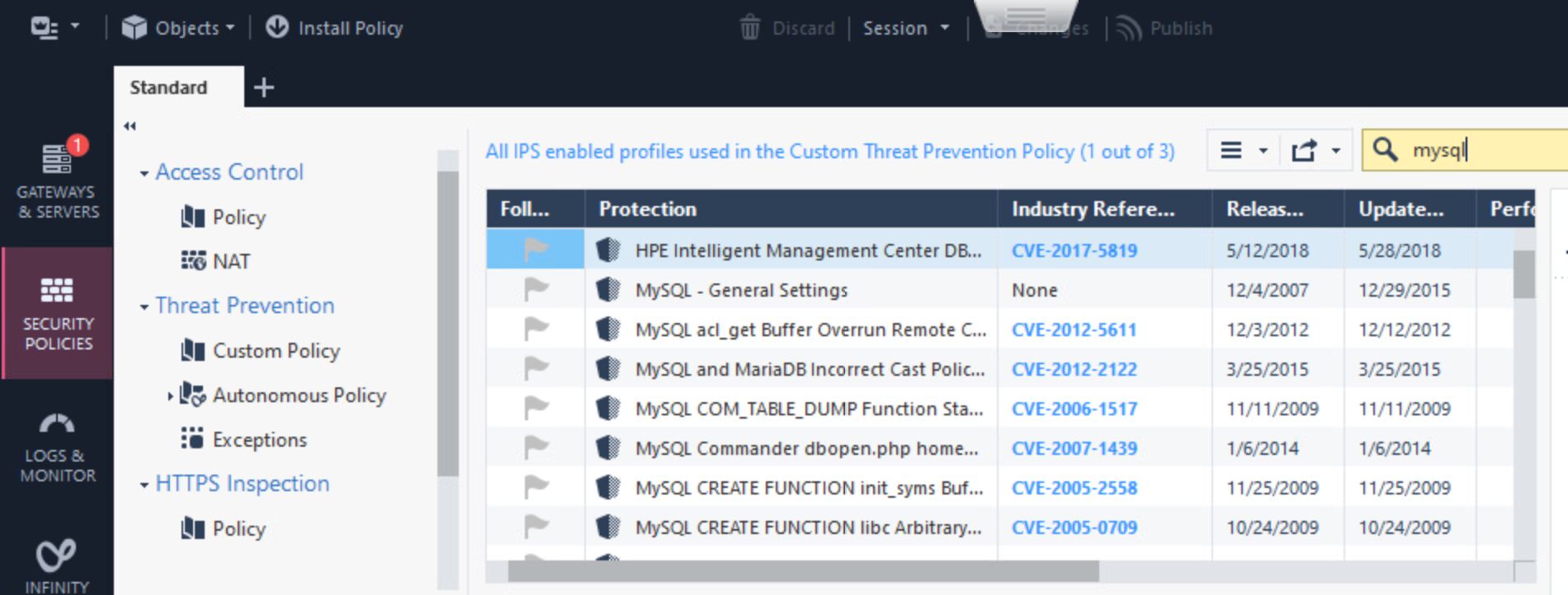 Solved Can Checkpoint 5200 Pb 20 Ips Can Inspect Mysql Pa Check