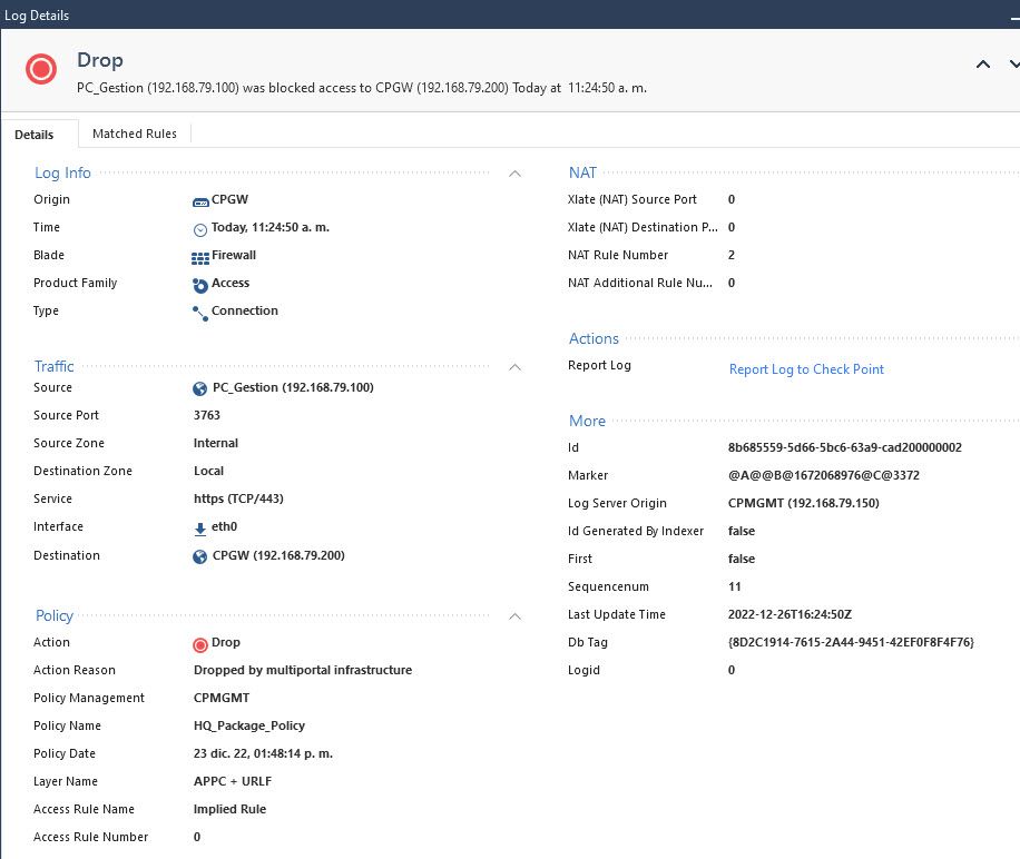 No WebUI or CLI access - Check Point CheckMates