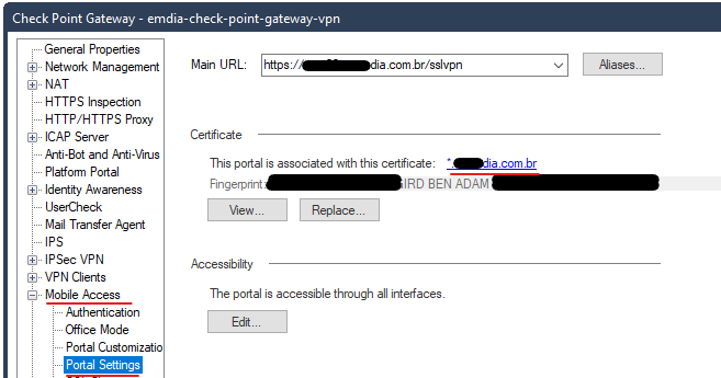 Gaia Portal Certificate Imported but not working - Check Point CheckMates