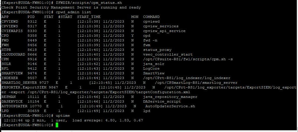 Solved: R81 SmartConsole Access issue after install of rec... - Check ...