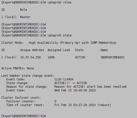Solved Problem With Sync Interface Check Point Checkmates