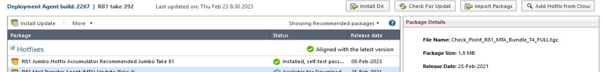 Central Deployment Issues With A Cluster Check Point Checkmates