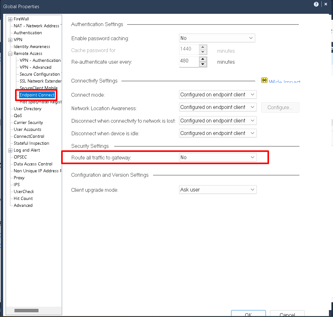 Solved: split tunnel vpn traffic not working - Check Point CheckMates