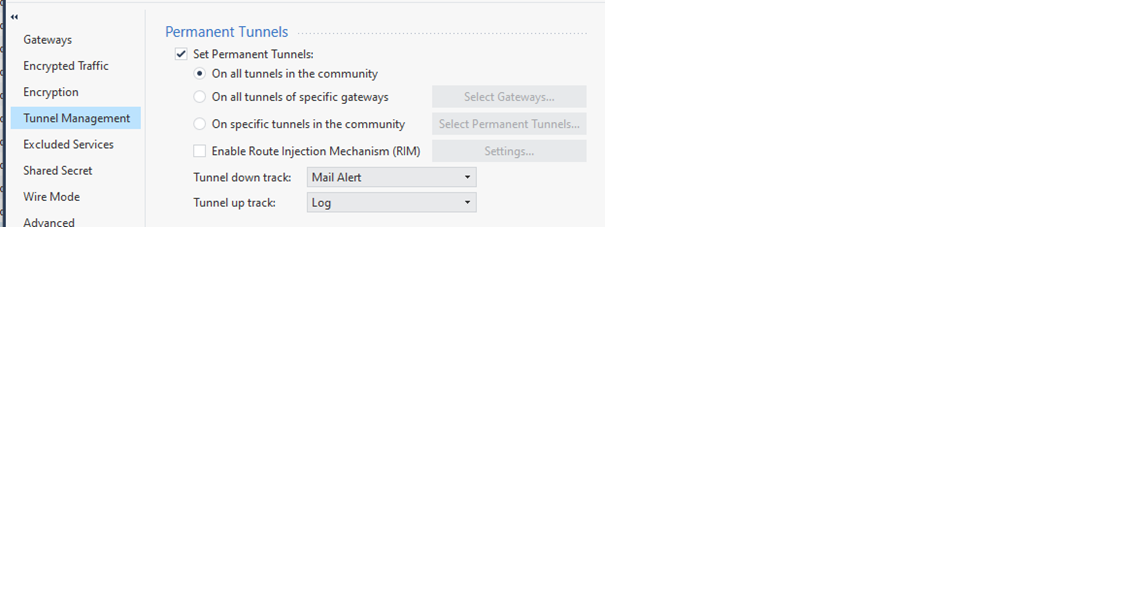 email alert vpn track down - Check Point CheckMates