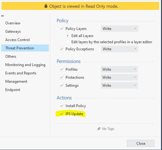 Solved: IPS Offline Update feature disabled on SmartConsol... - Check ...