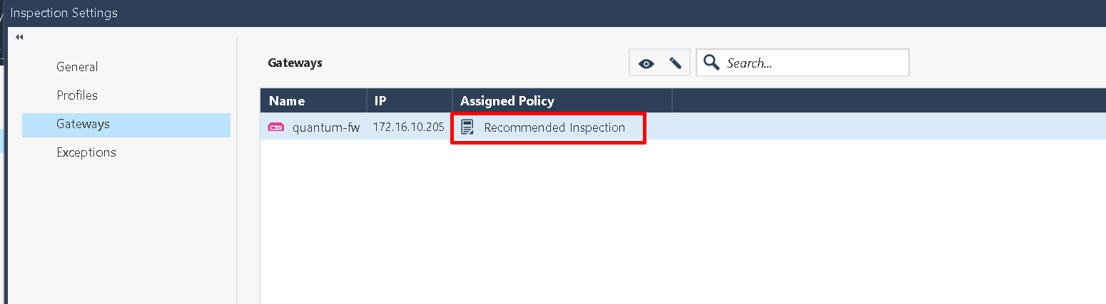 Solved Shared Policies Inspection Settings Check Point Checkmates