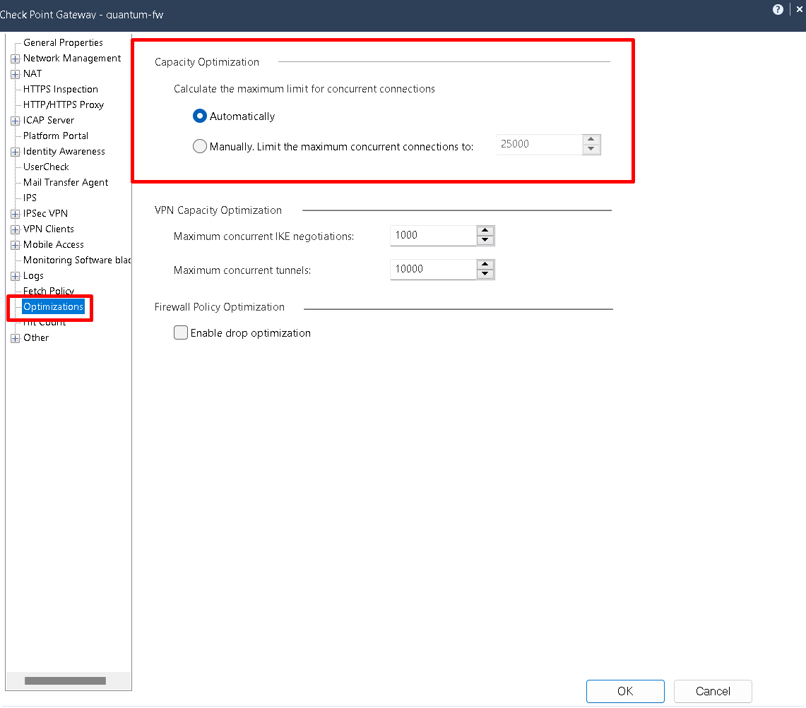 Solved: Saturation of concurrent connections - Check Point CheckMates