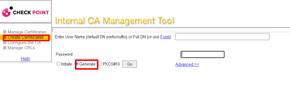 How to create an internal CA (CSR) for the smartvi... - Check Point ...