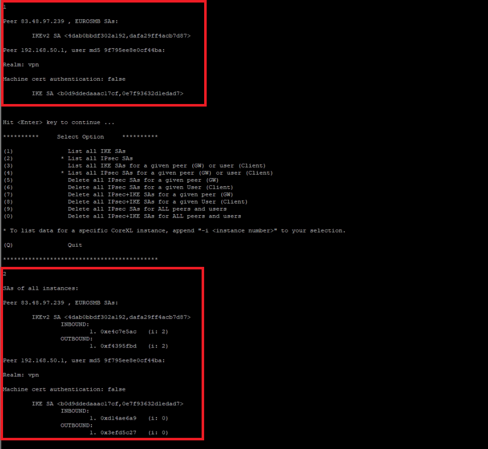 VPN S2S between CPX 6000 and CPX 1500 - Check Point CheckMates
