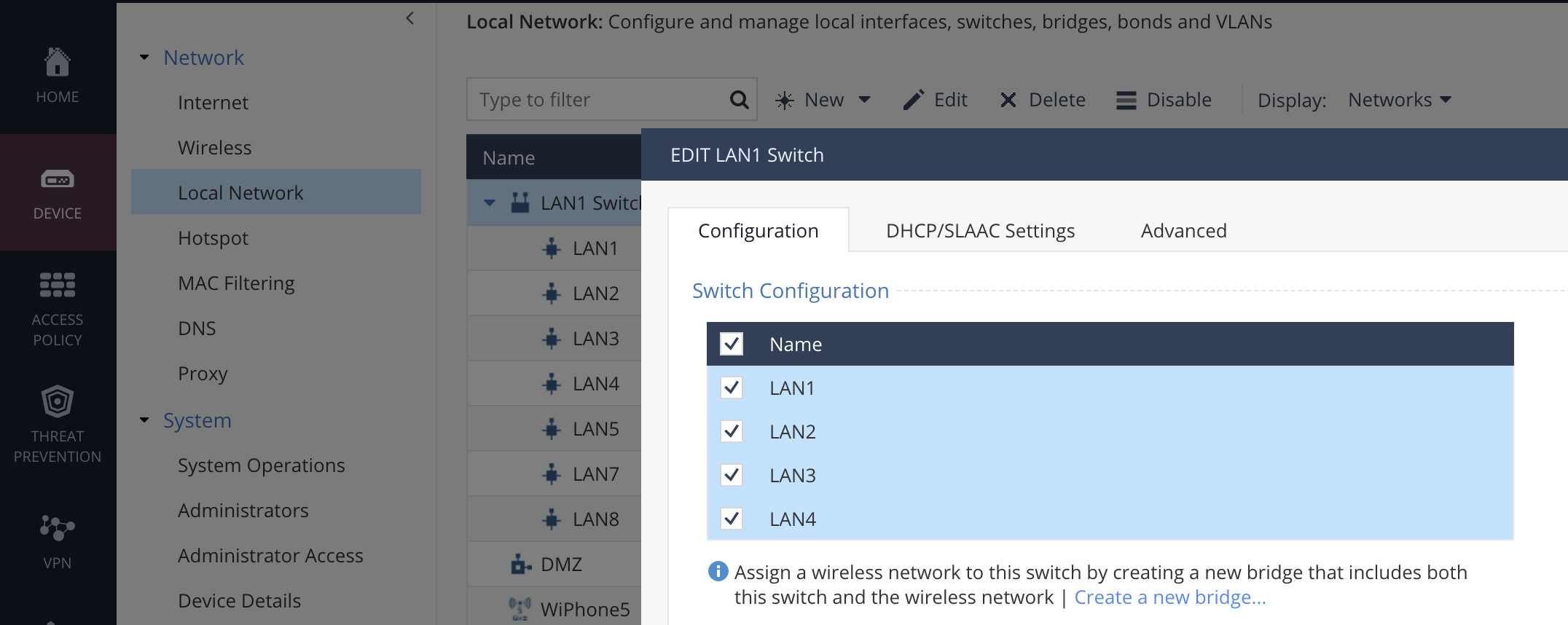 Network segmentation on Appliance 1590 - Check Point CheckMates